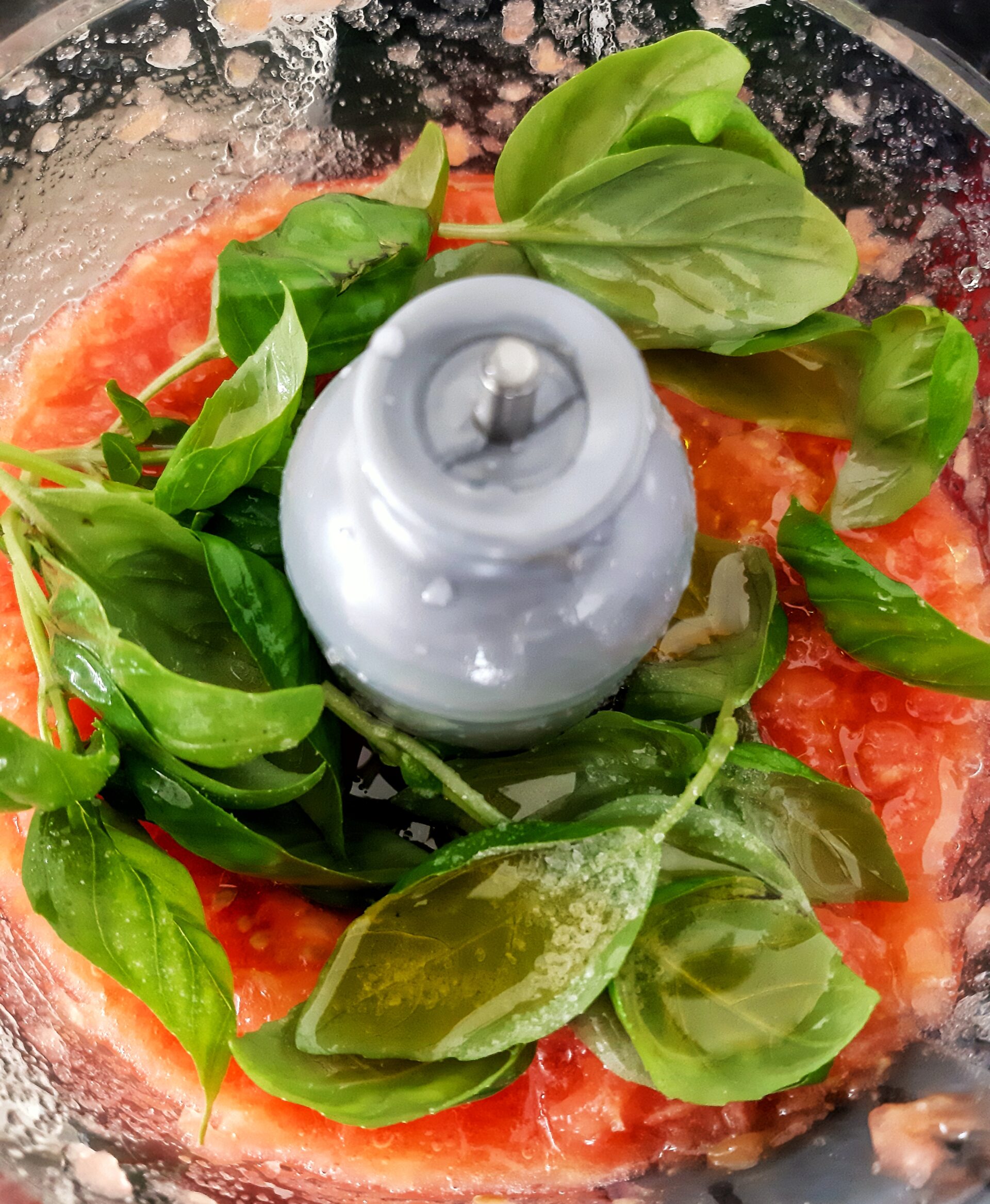 Cold Tomato & Basil Pasta sauce - the-balanced-plate
