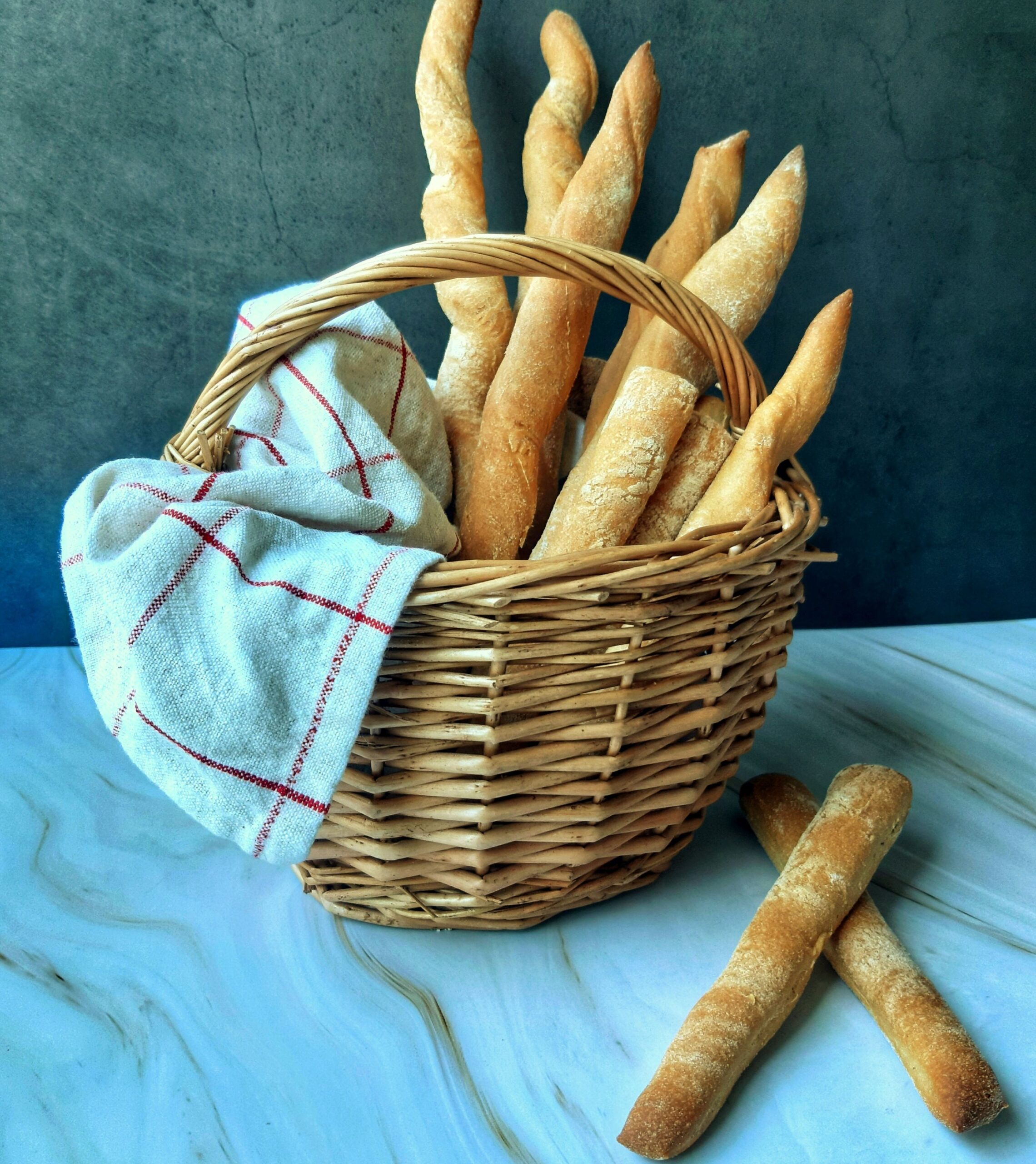 Easy and Rustic Grissini (Breadsticks) - the-balanced-plate