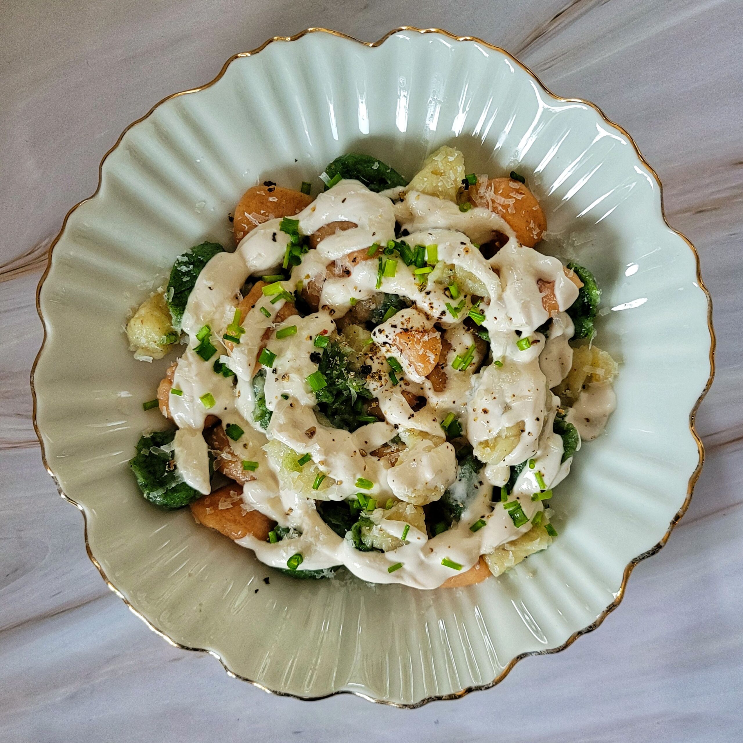 Delicious & Tricolor small Gnocchi - the-balanced-plate