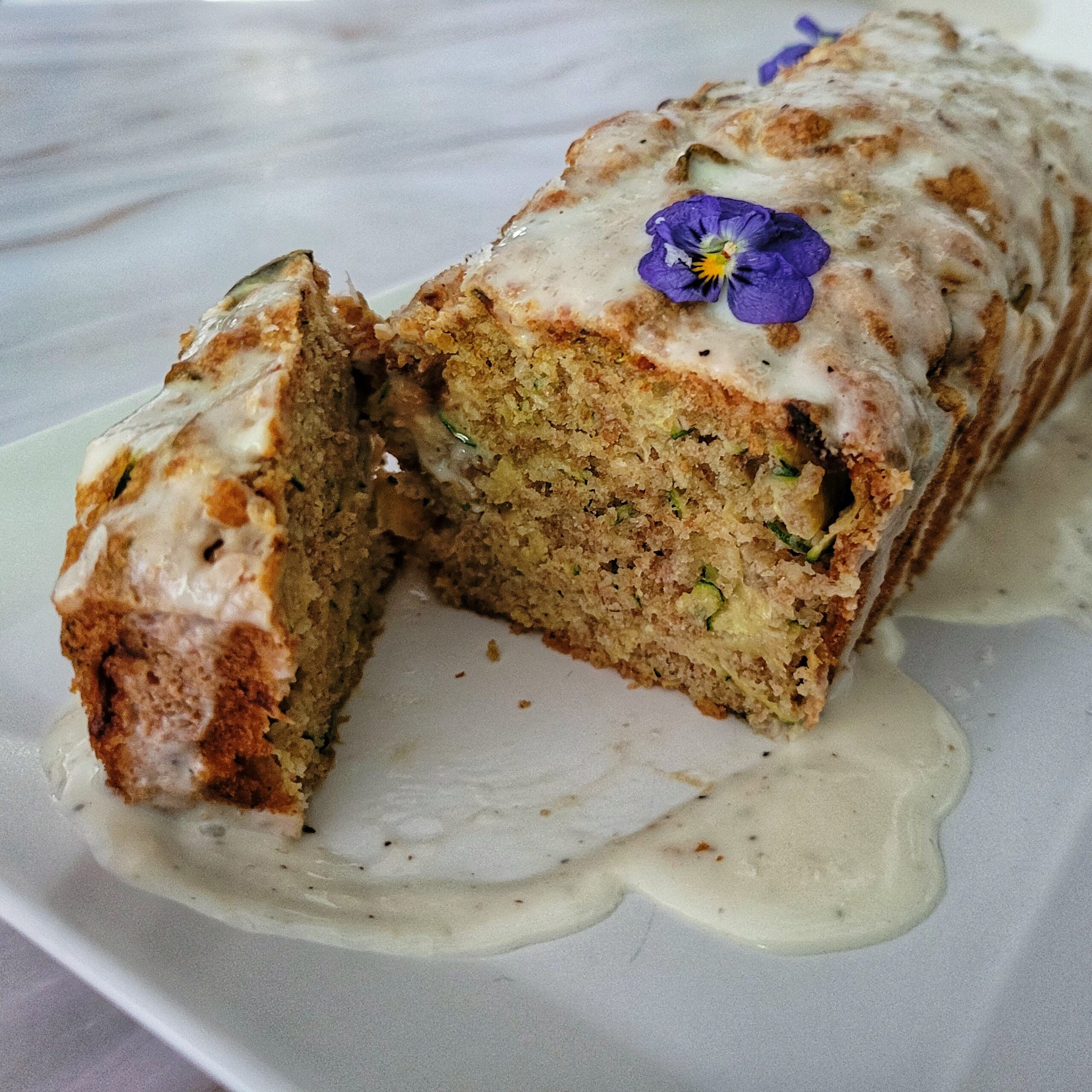 Savory & Moist Courgette Pie with Cheese Sauce - the-balanced-plate