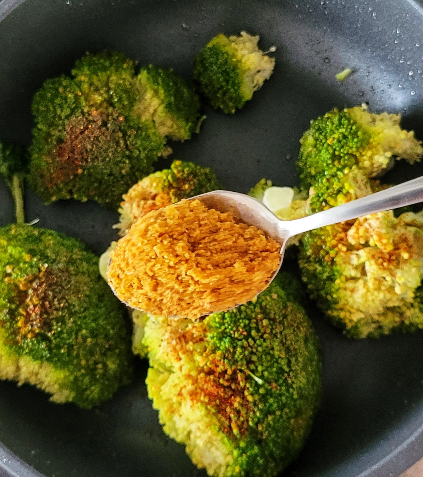 Easy & Delicious pan-fried Broccoli with Bottarga - the-balanced-plate