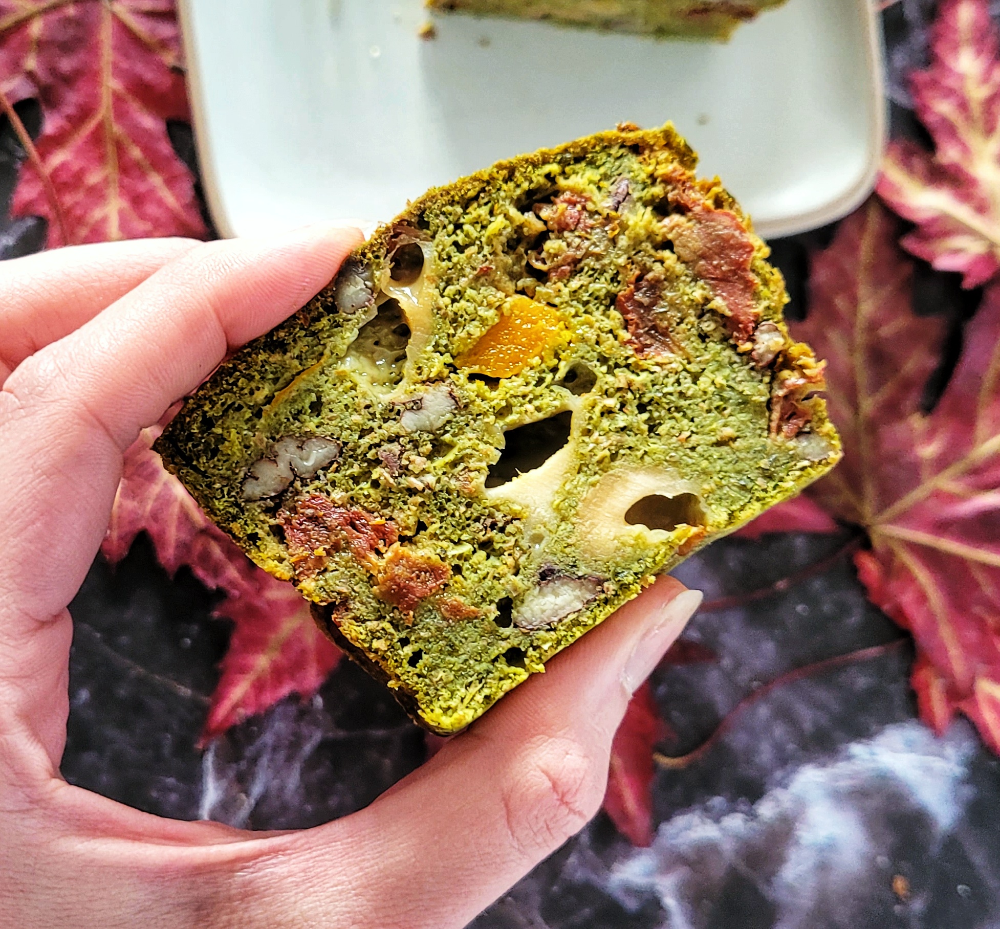 Savory Kale Bake with Cheese, Pumpkin & Tomatoes - the-balanced-plate