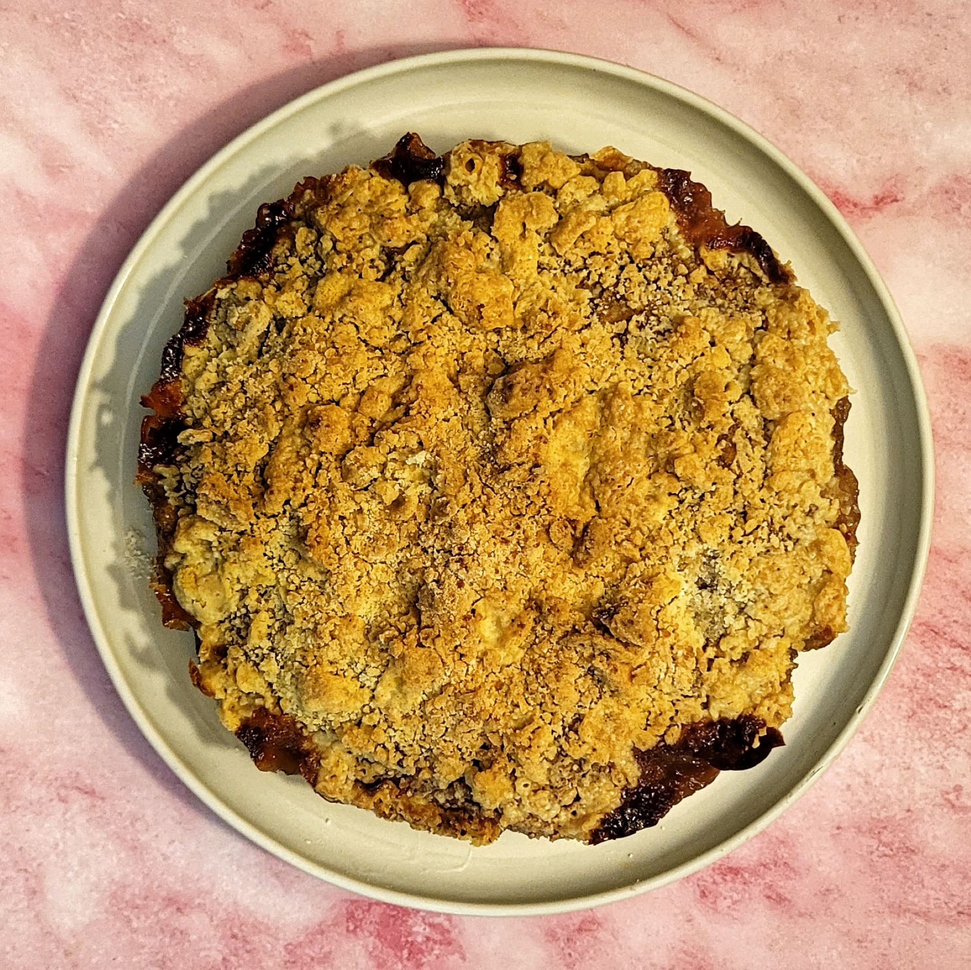 Gorgeously Layered Apple & Caramel Pie - the-balanced-plate