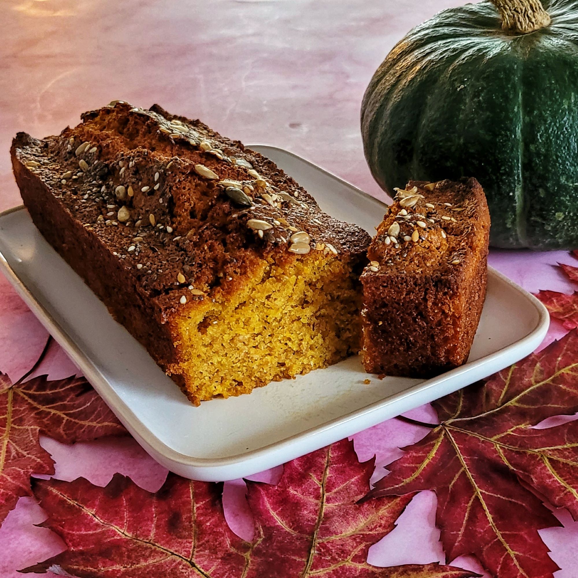 Pumpkin-flavored Soft Sponge Cake - the-balanced-plate