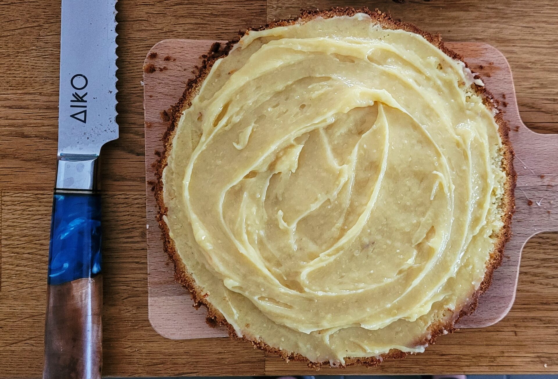 Torta Paradiso with Lemon Curd Filling - Heavenly Delicious! - the ...