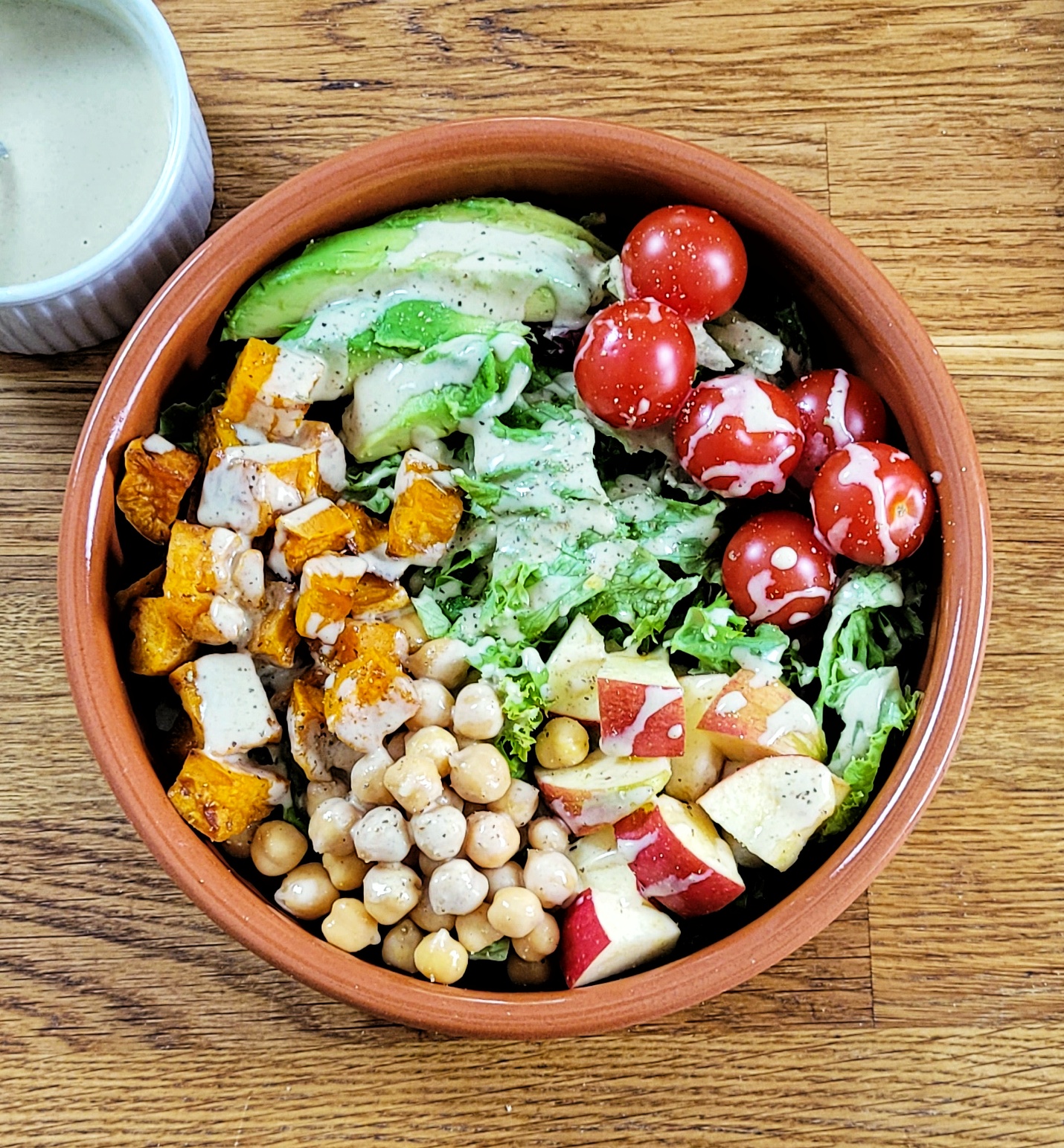 Easy & Balanced Salad packed with Superfoods - the-balanced-plate